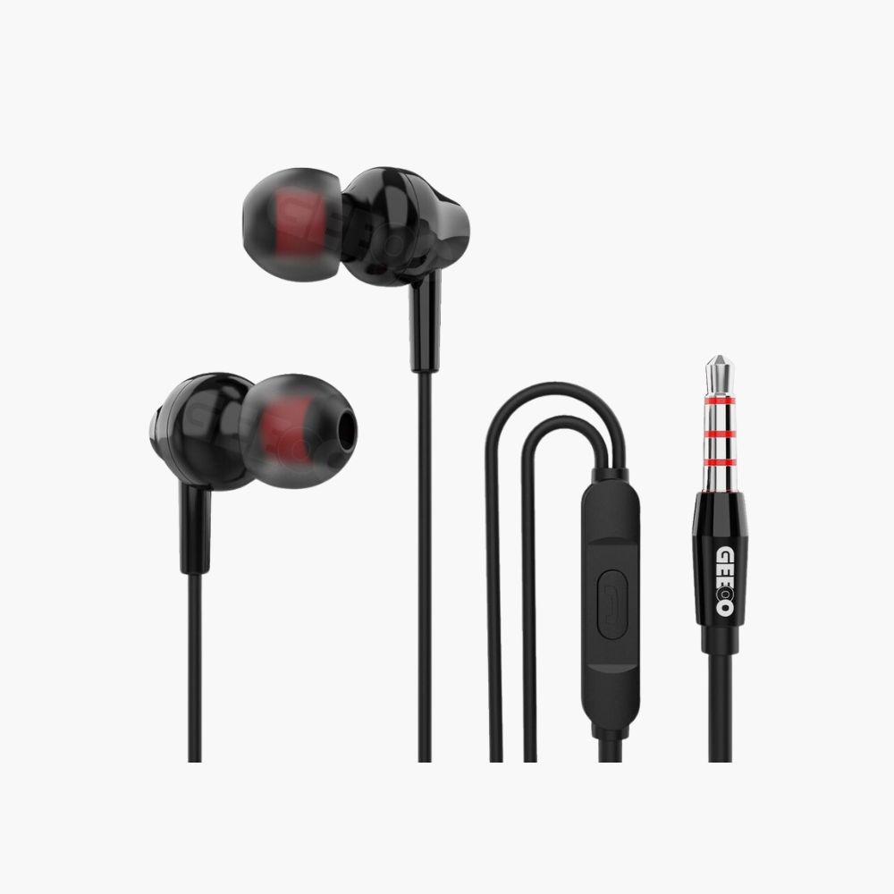 Geeoo X10 3.5mm In-Ear Wired Earphone - TechShelf